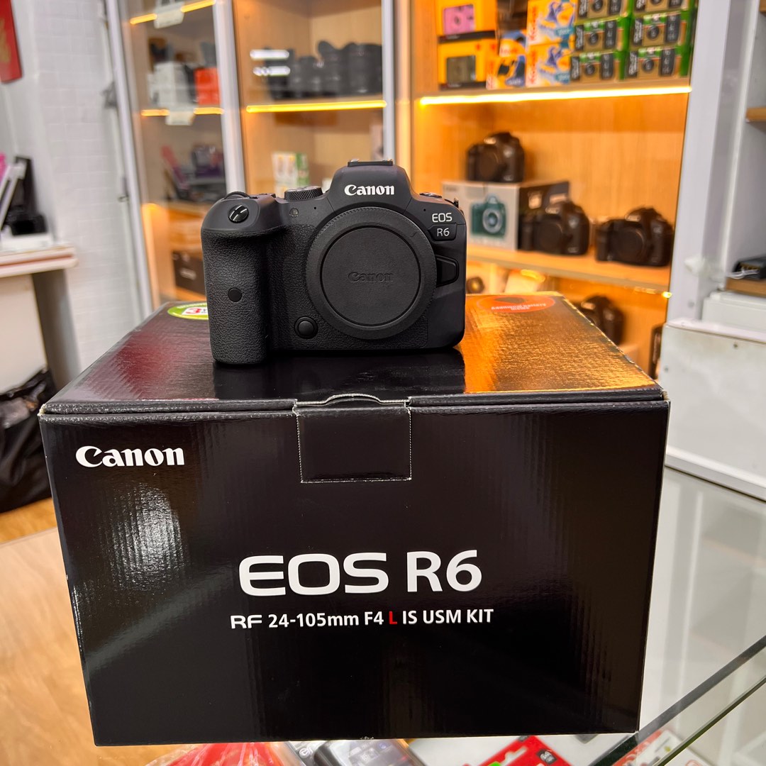 CANON EOS R6 99% LIKE NEW SC30K FULL SET BOX, Photography, Cameras on ...