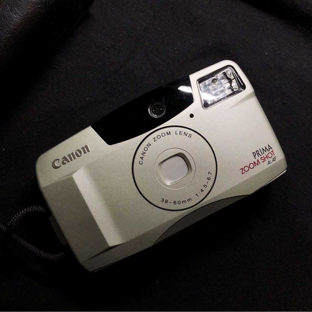 Canon Zoom Prima, Photography, Cameras on Carousell