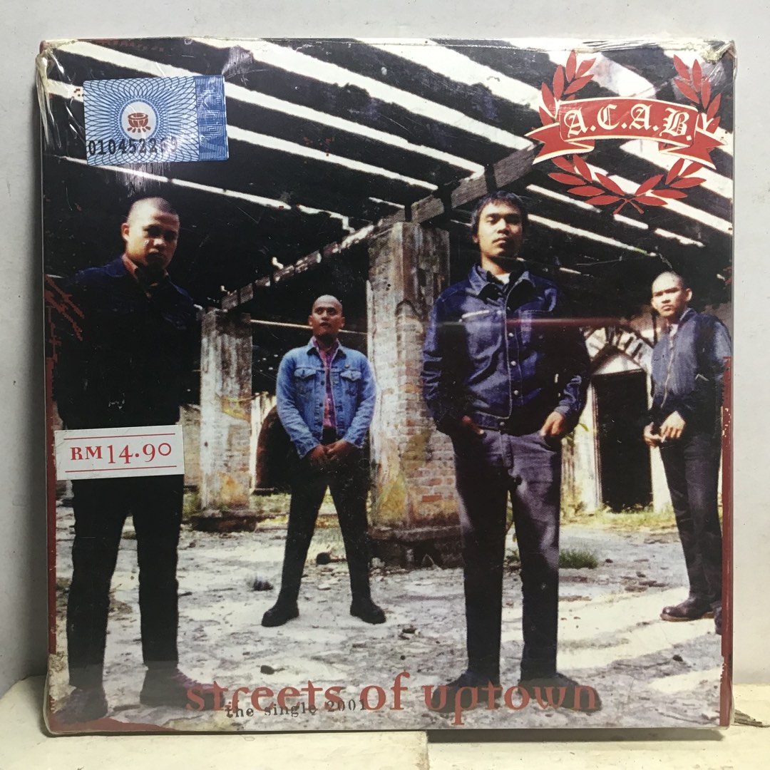 CD ACAB A.C.A.B. - Streets of Uptown EP OOP 2001 Clockwork Records ...