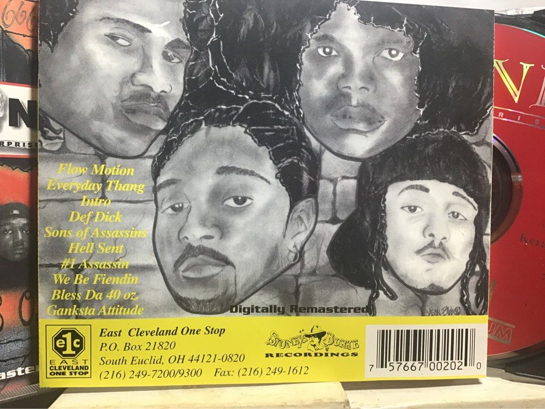 CD B.O.N.E. Bone Thugs n Harmony - Faces of Death OOP 1995 ORIGINAL ...