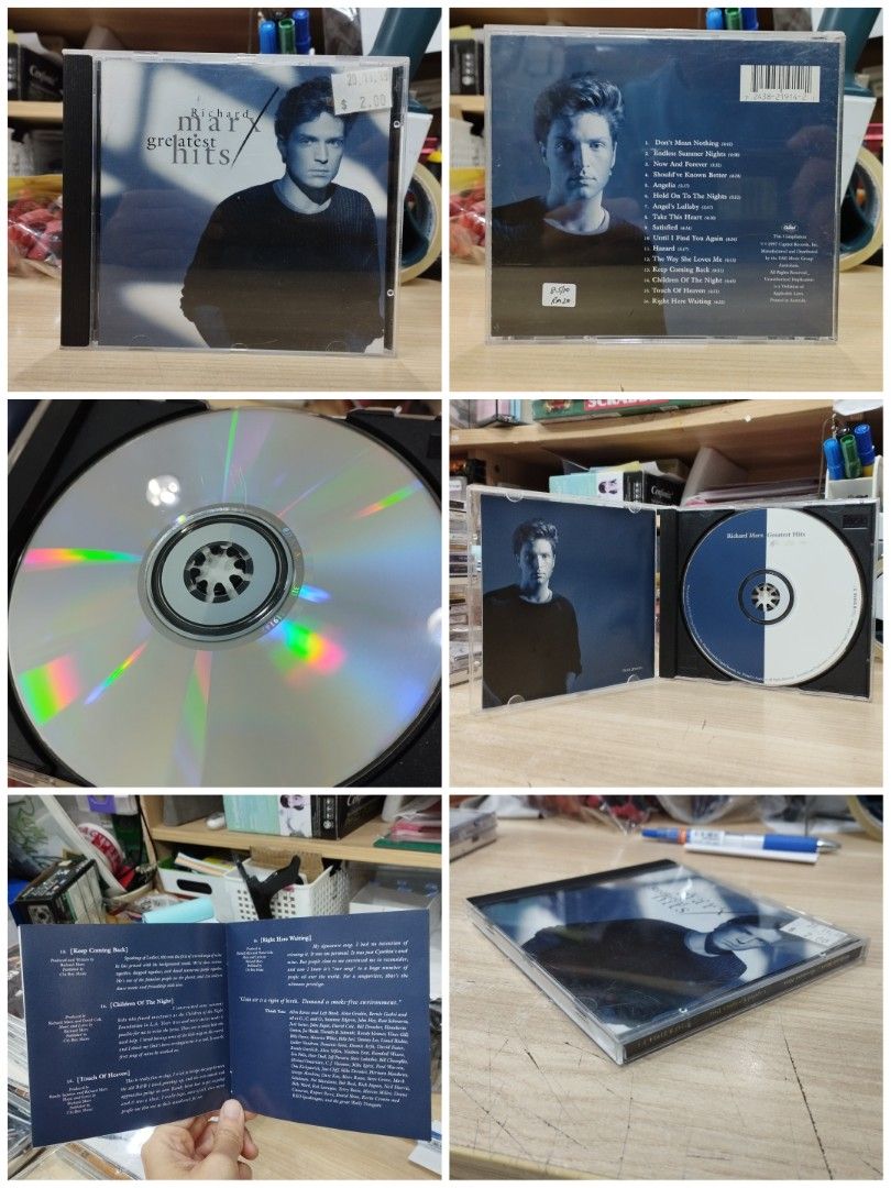 (CD) ELVIS PRESLEY / Sade / TERENCE TRENT D'ARBY / Richard Marx ...