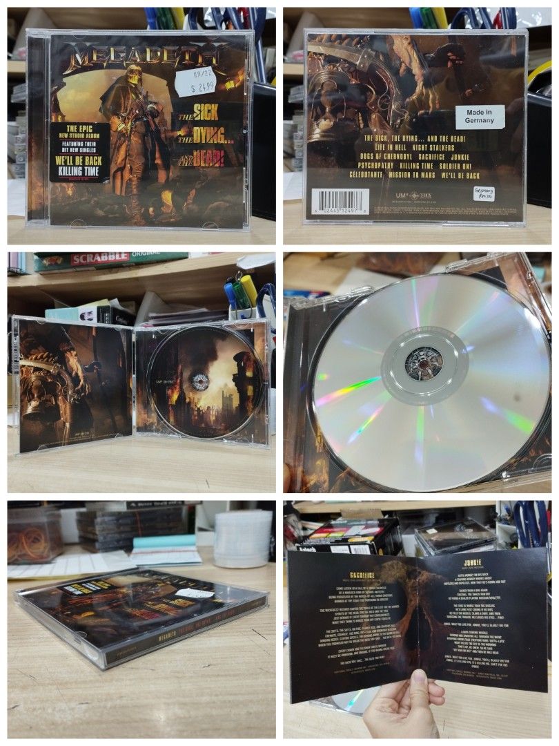 (CD) MEGADETH / JUDAS PRIEST / DANGER DANGER / BLOODSIMPLE / THE ...