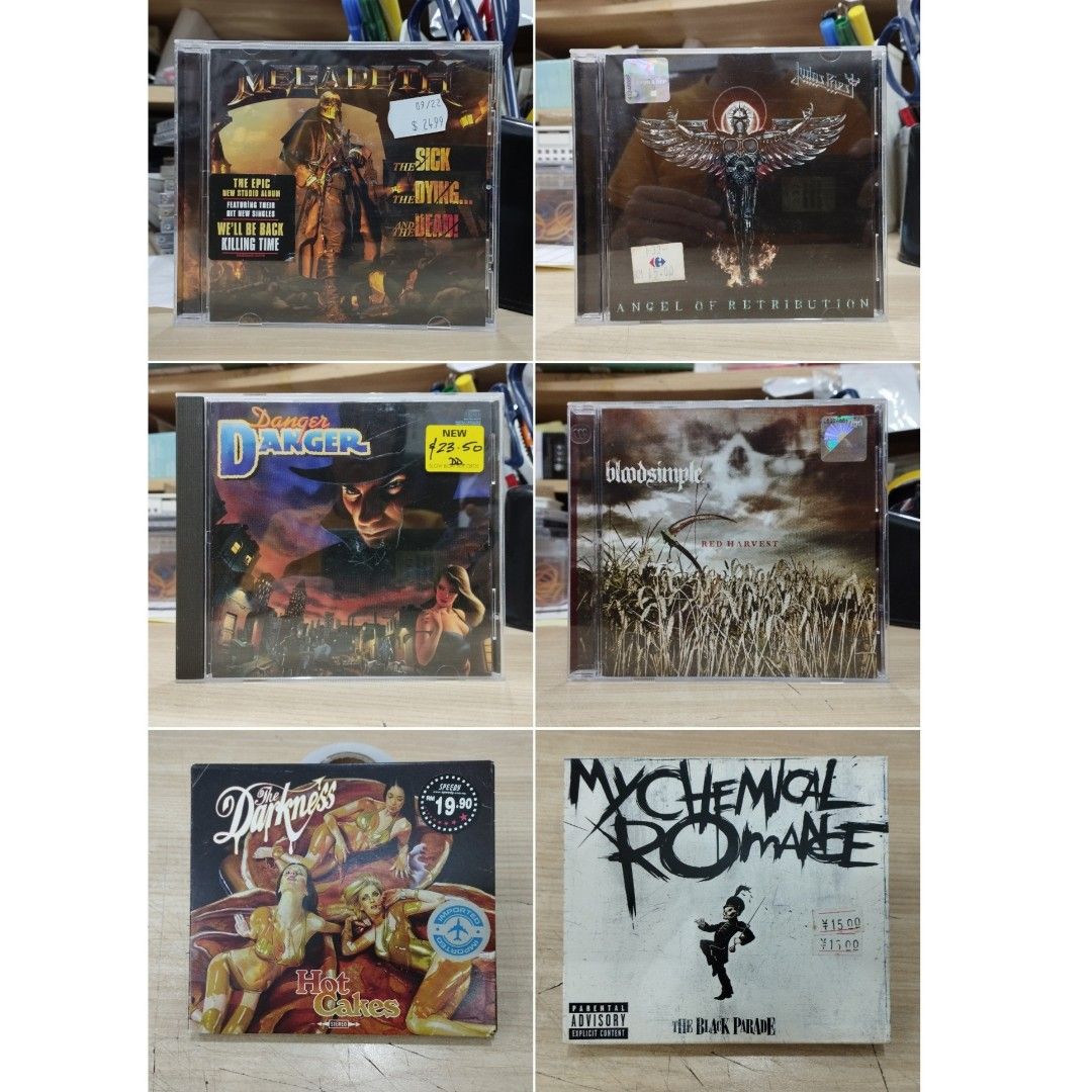 (CD) MEGADETH / JUDAS PRIEST / DANGER DANGER / BLOODSIMPLE / THE ...