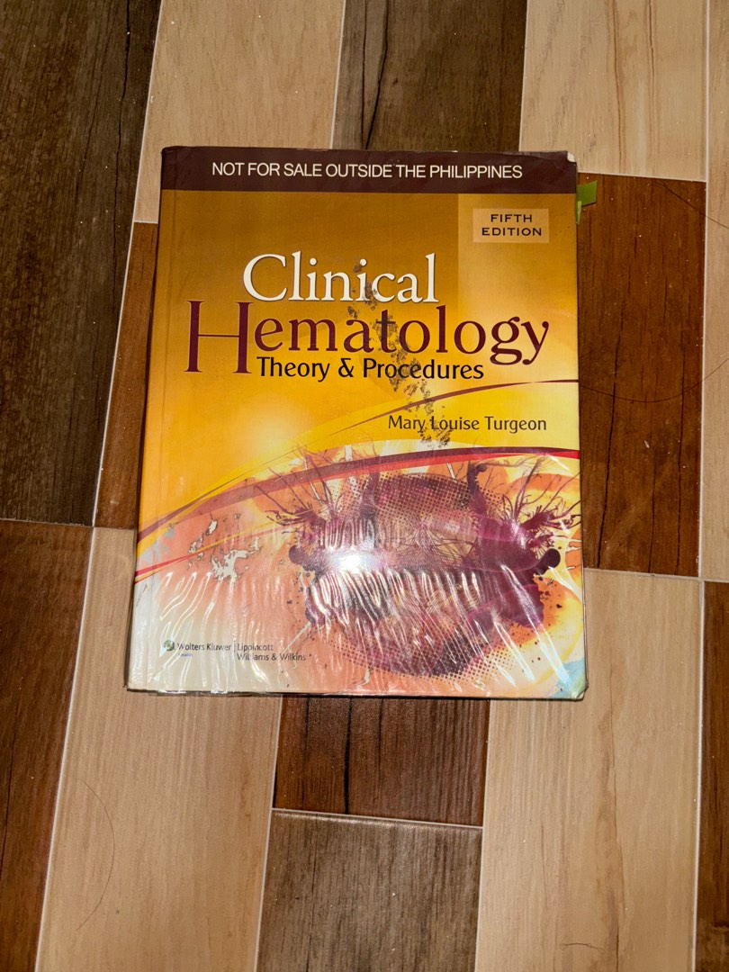 Clinical hematology by Turgeon 5th edition, Hobbies & Toys, Books ...