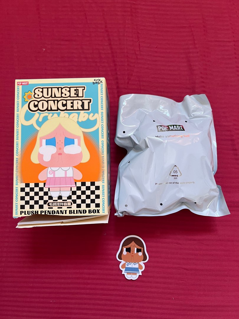Cry baby sunset concert, Hobbies & Toys, Toys & Games on Carousell