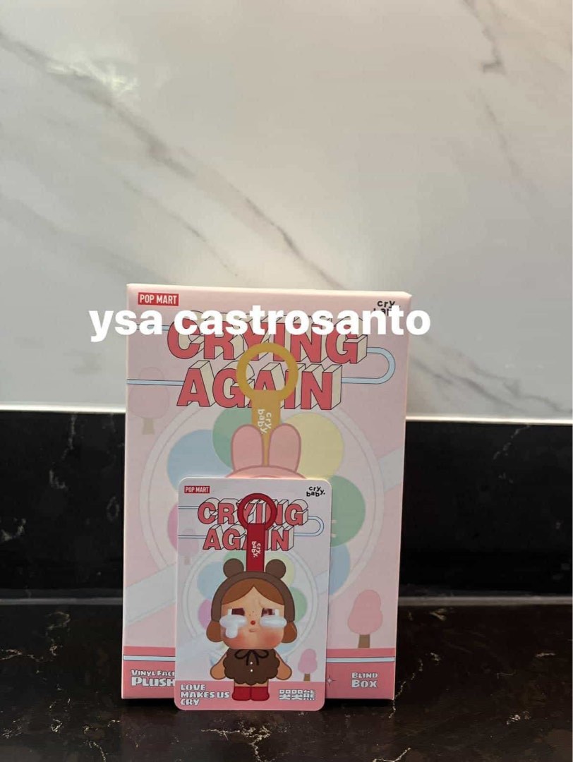 Crying Again Plush Pendant - Love Makes Us Cry, Hobbies & Toys, Toys ...