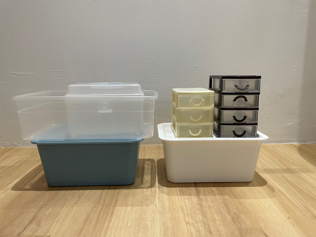 Daiso assorted organizer, Furniture & Home Living, Home Improvement ...