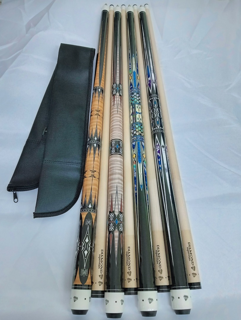 Diamond Tribal Billiard Cue Stick [Any Design] / Tako ng Bilyaran ...