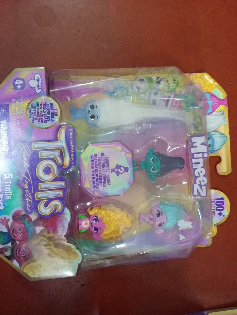 DreamWorks Trolls Band Together Mineez 10 pc Rhonda Play & Display ...