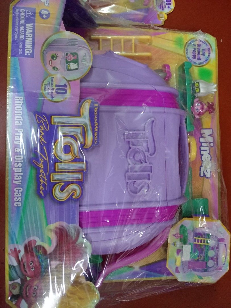 DreamWorks Trolls Band Together Mineez 10 pc Rhonda Play & Display ...