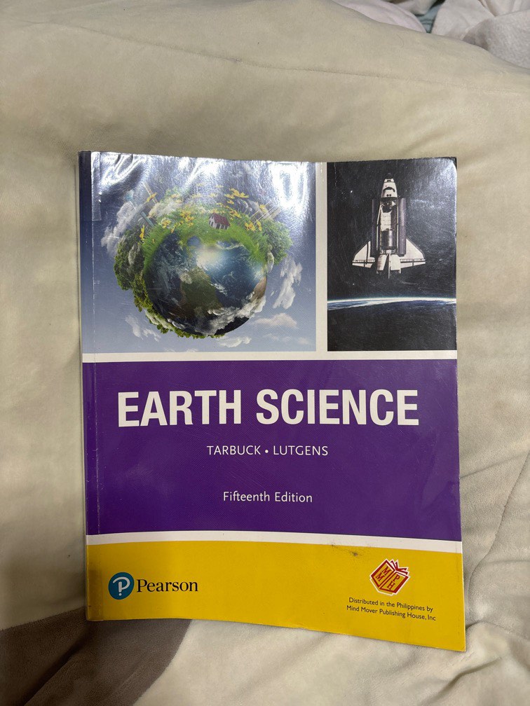 Earth Science Tarbuck Lutgens 15th Edition Book Pearson, Hobbies & Toys ...