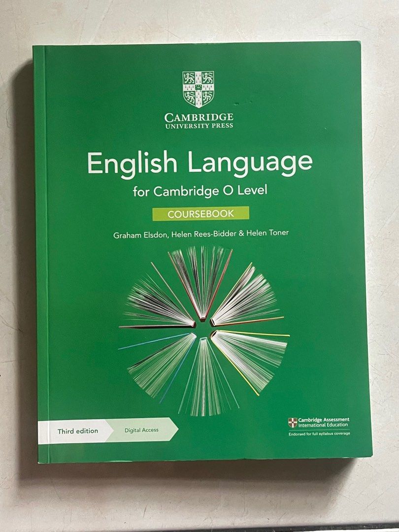 English Language for Cambridge O Level Coursebook Third Edition (IGCSE), Hobbies & Toys, Books ...