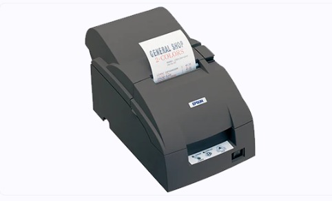 Epson TM-U220A-C31C513675 Impact Dot Matrix Printer with PS180, Serial ...