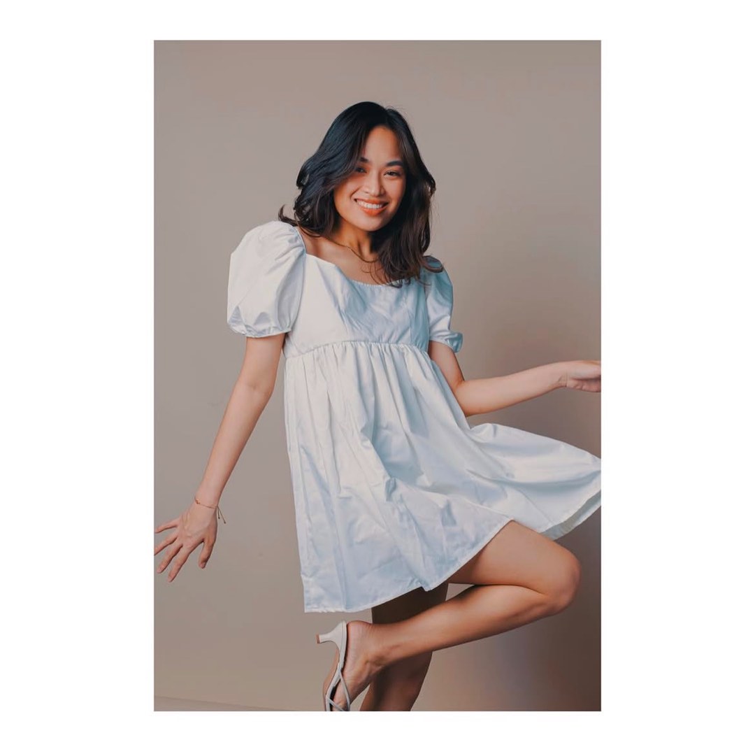 Fleur Ph Lily babydoll dress in blue, Women's Fashion, Dresses & Sets ...