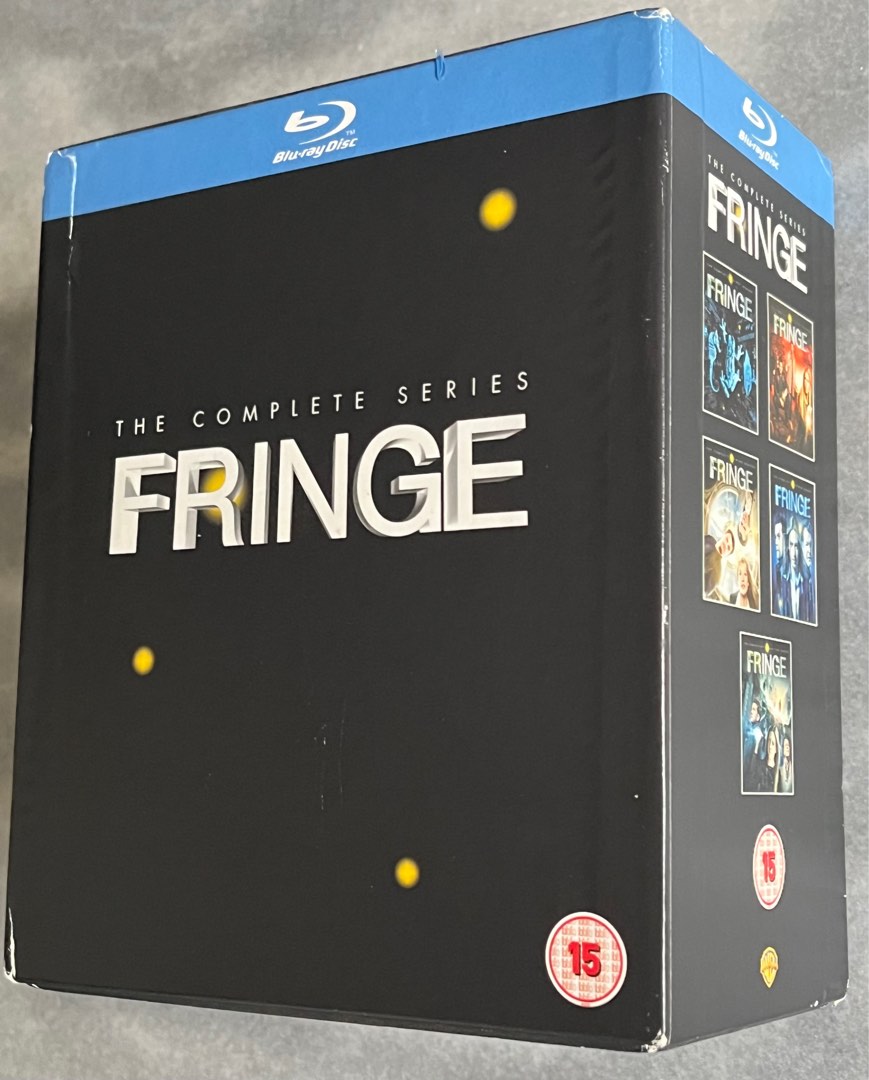Fringe Complete Series Blu ray box set, Hobbies & Toys, Music & Media ...