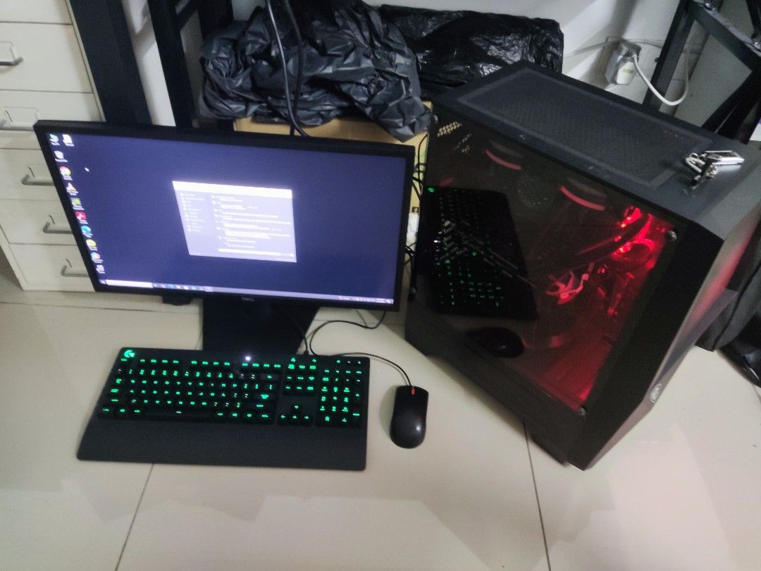 Gaming PC full set, Computers & Tech, Desktops on Carousell