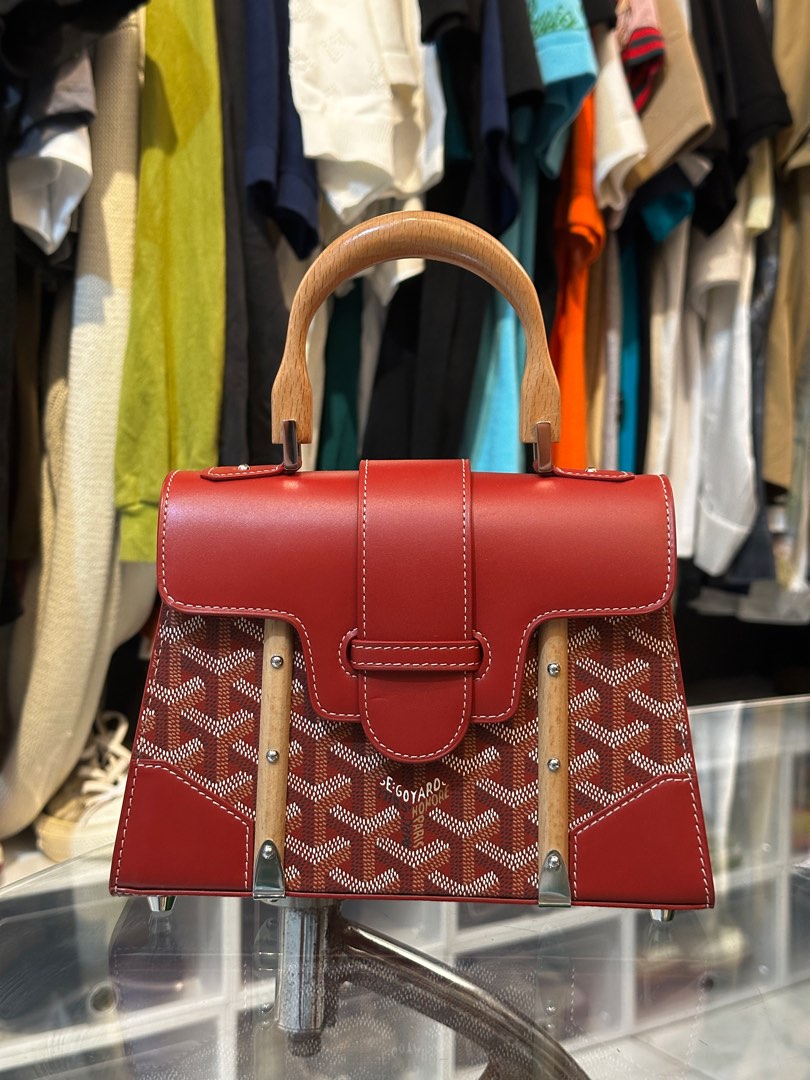GOYARD " WOOD HAND BAG ", Luxury, Bags & Wallets on Carousell