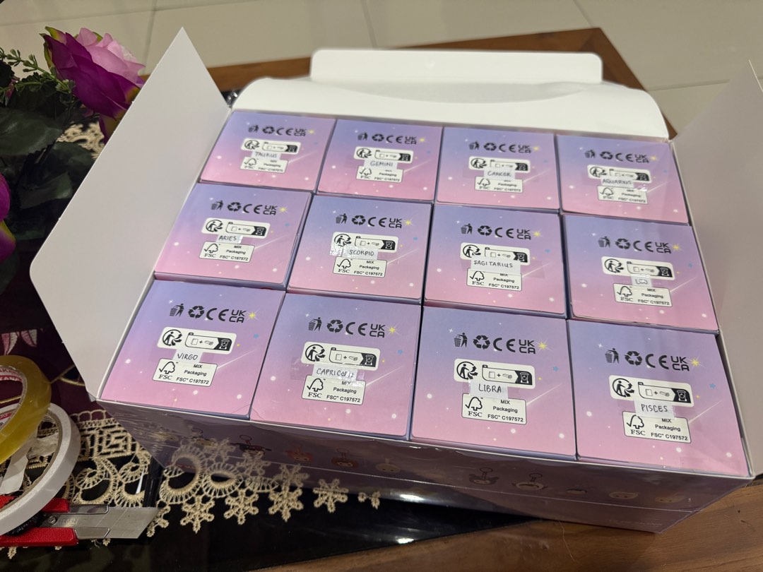 Hacipupu Zodiac Original Popmart, Toys & Collectibles, Lainnya di Carousell