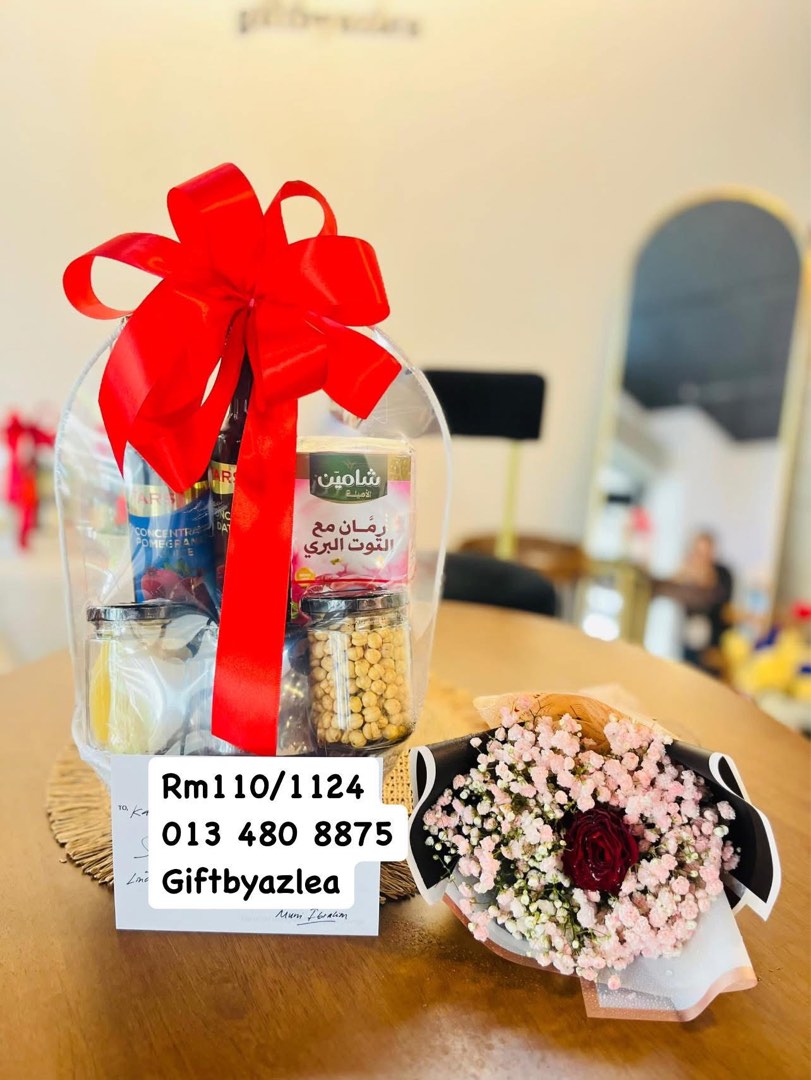 Hamper kurma dan makanan sunnah ready stock, Food & Drinks, Gift ...