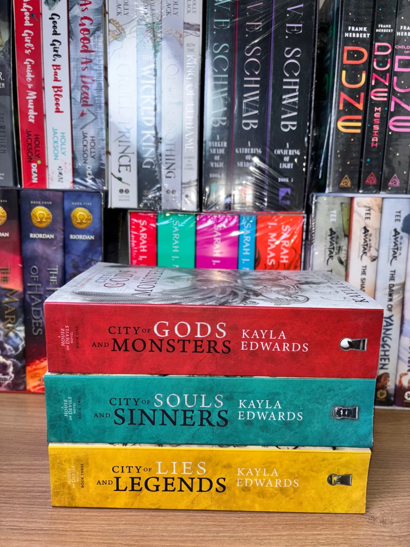 House of Devils 1-3 - Kayla Edwards, Hobbies & Toys, Books & Magazines ...