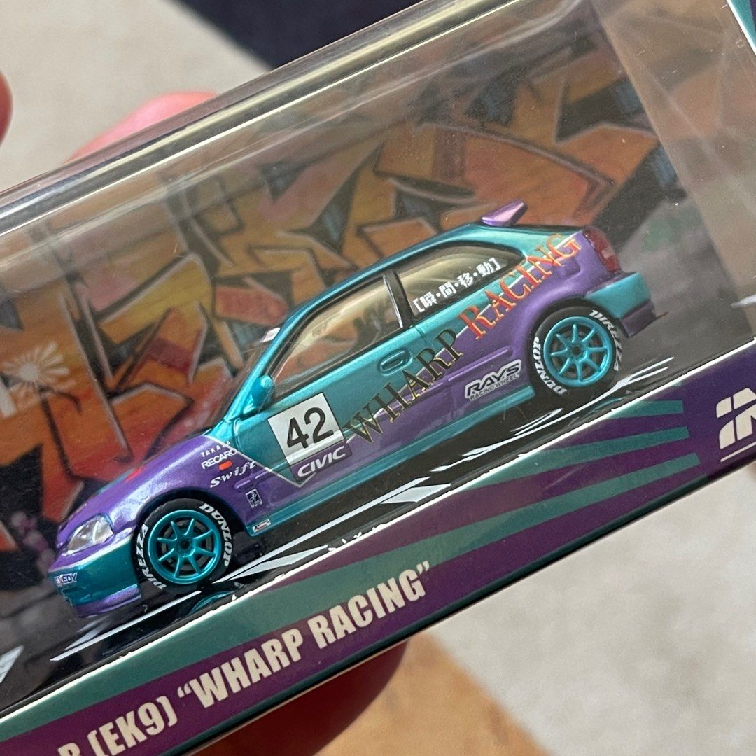 Inno64 Honda Civic Type R EK9 JDM WHARP RACING, Hobbies & Toys, Toys ...