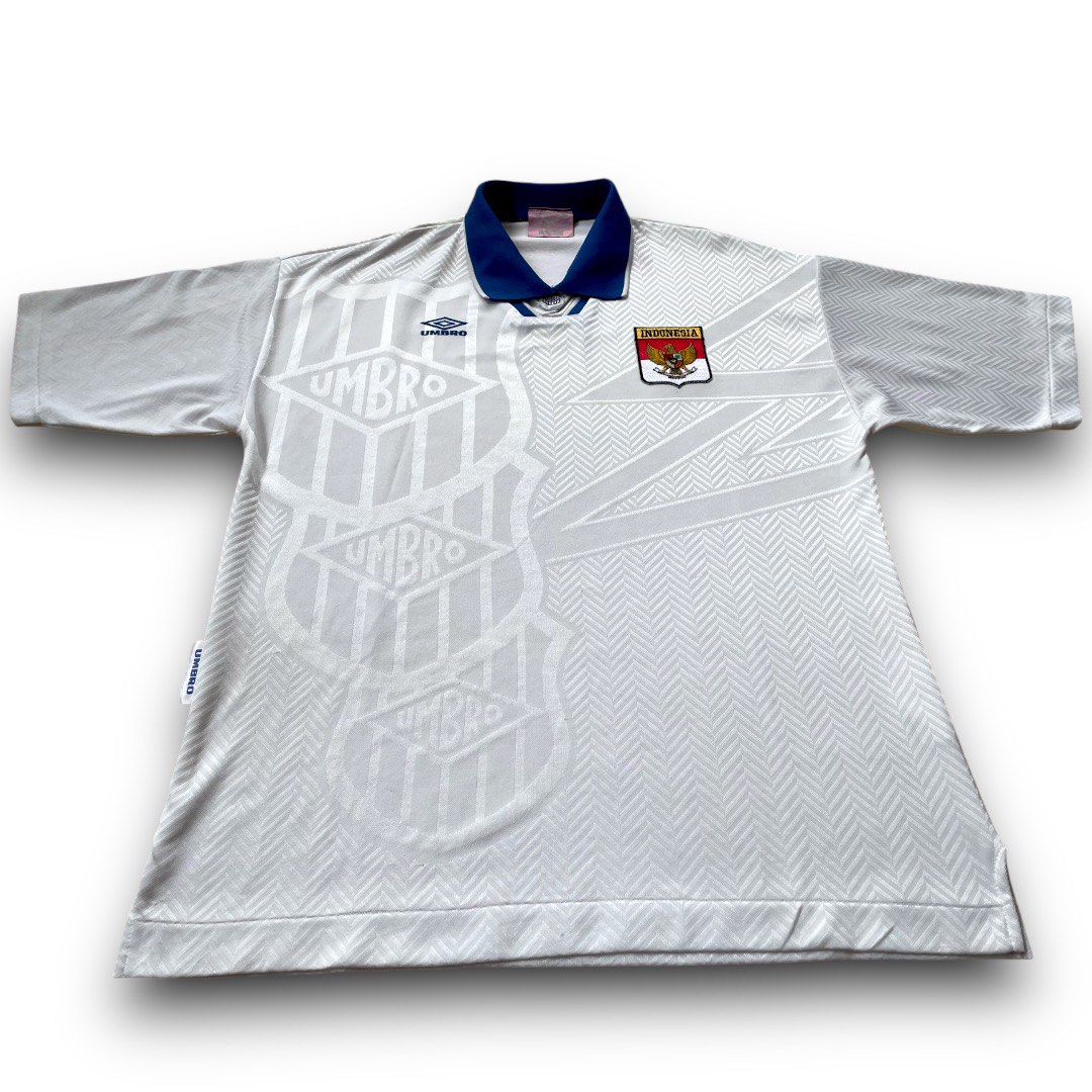 JERSEY TIMNAS INDONESIA VINTAGE 1994 ORIGINAL TEMPLATE, Fesyen Pria ...