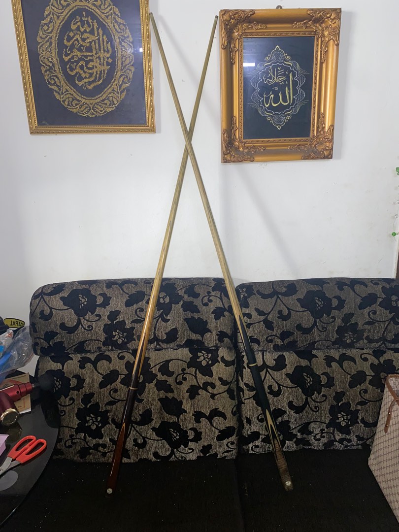 Kayu Snooker Basic Cue (Hand made), Hobbies & Toys, Toys & Games on ...