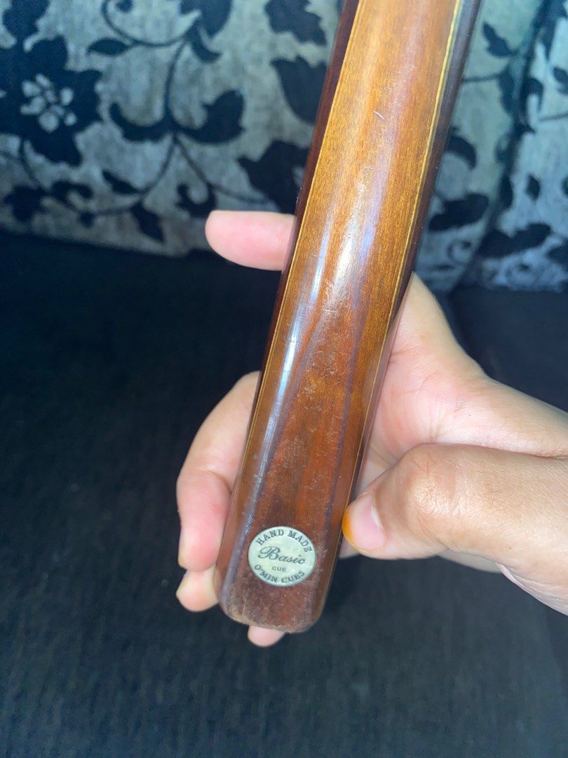 Kayu Snooker Basic Cue (Hand made), Hobbies & Toys, Toys & Games on ...