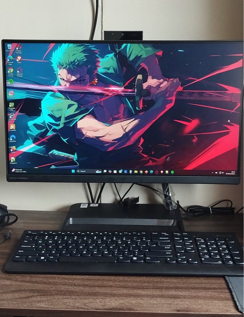 KOMPUTER PC DESKTOP AIO ALL IN ONE LENOVO IDEACENTRE 3 SECOND ...