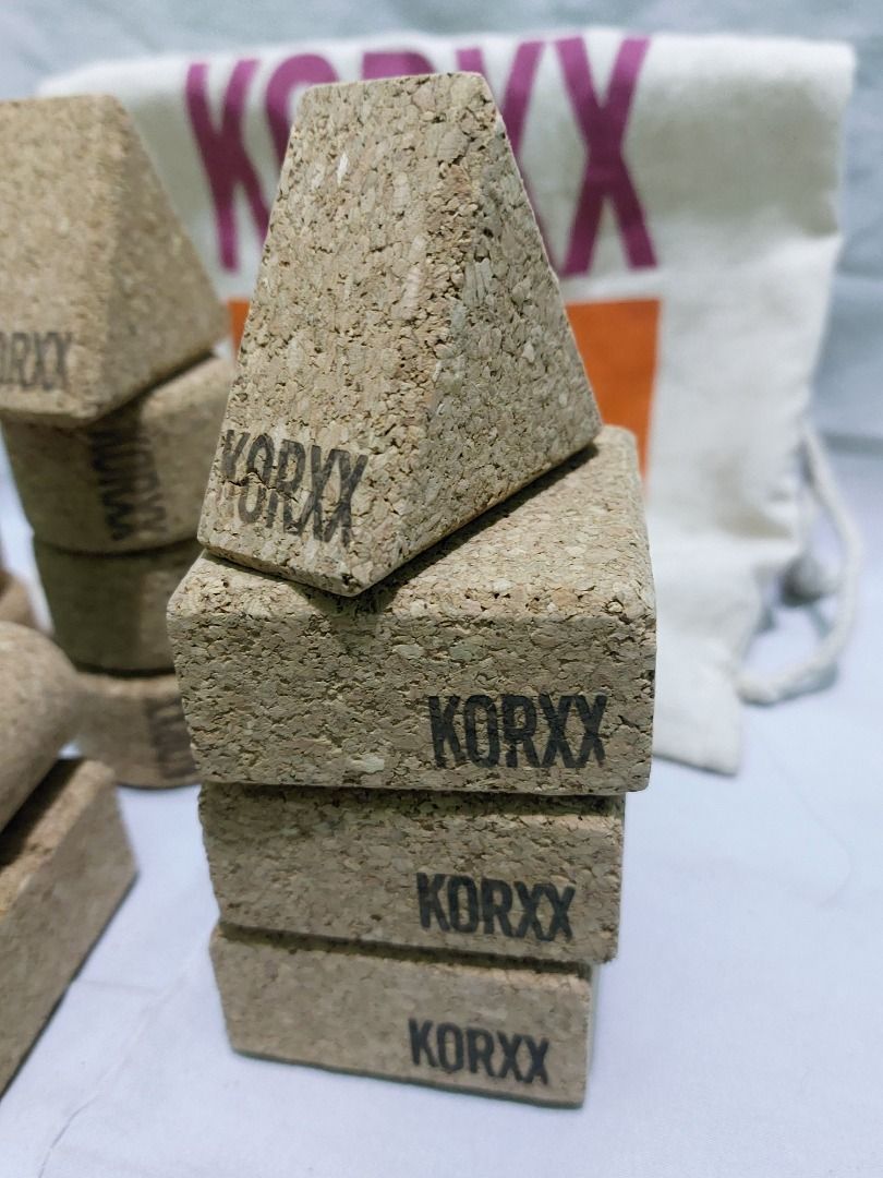KORXX Cork Form Building Blocks Set of 20 Natural Brown, Hobbies & Toys ...