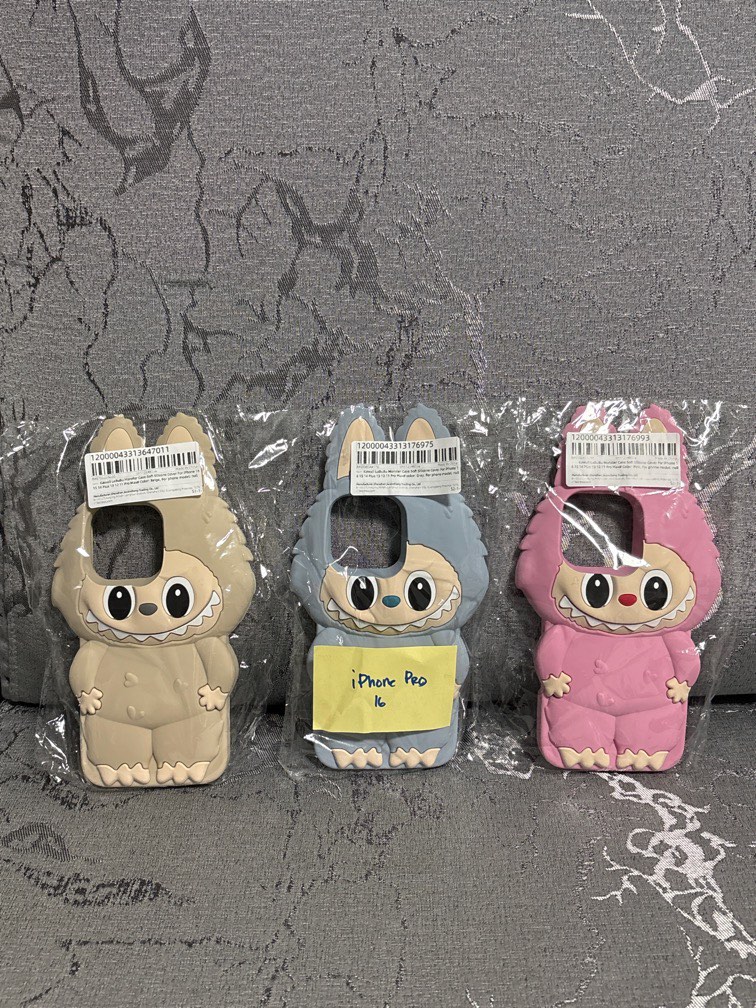 Labubu iphone 16 pro case, Mobile Phones & Gadgets, Mobile & Gadget ...