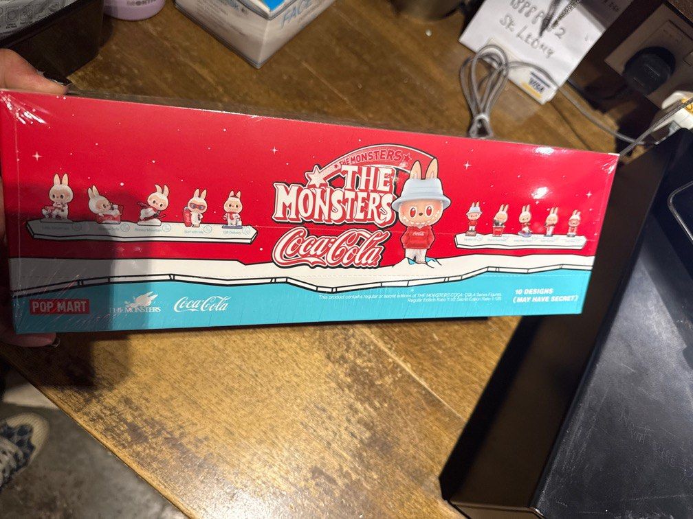 Labubu the monsters coca-cola, Hobbies & Toys, Toys & Games on Carousell