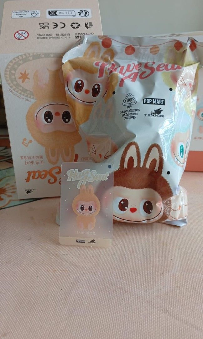 Labubu V2 Authentic Baba, Hobbies & Toys, Toys & Games on Carousell