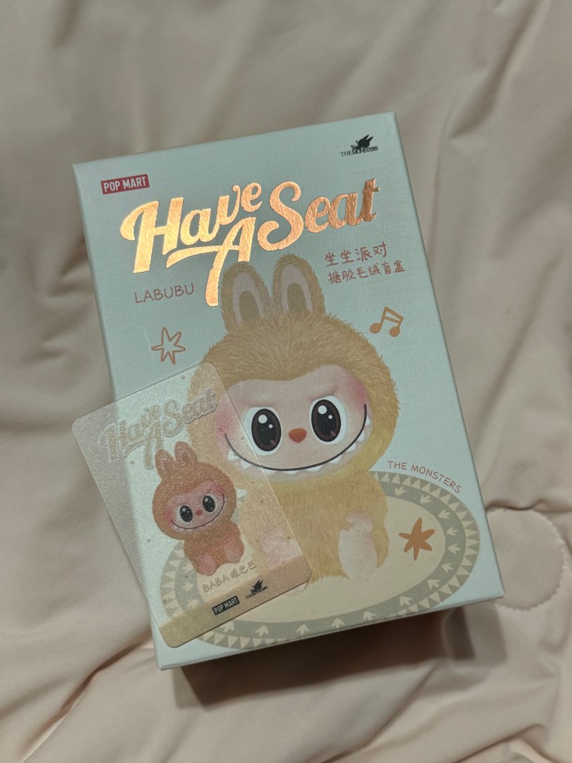 Labubu V2 BABA, Hobbies & Toys, Toys & Games on Carousell