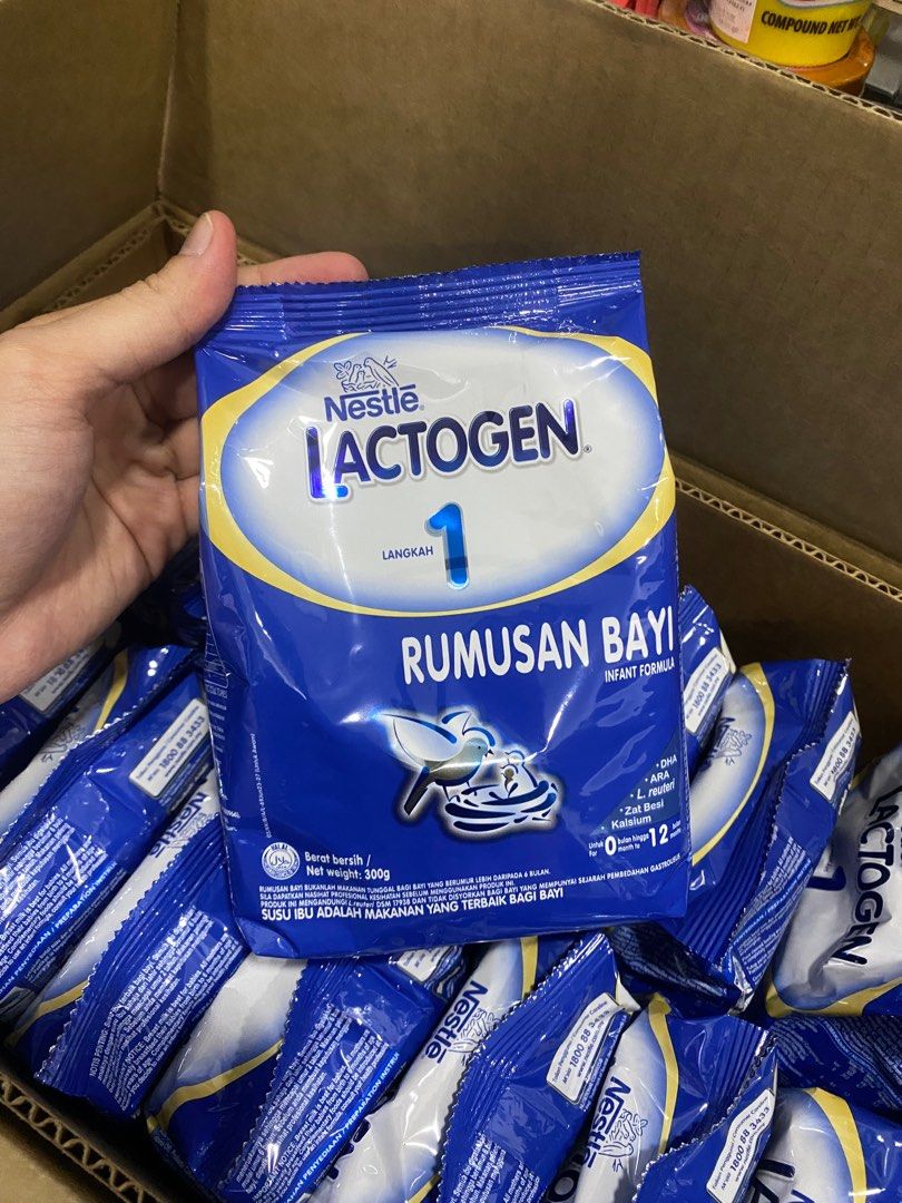 Lactogen 1 300g 1box, Babies & Kids, Nursing & Feeding, Breastfeeding & Bottle Feeding on Carousell