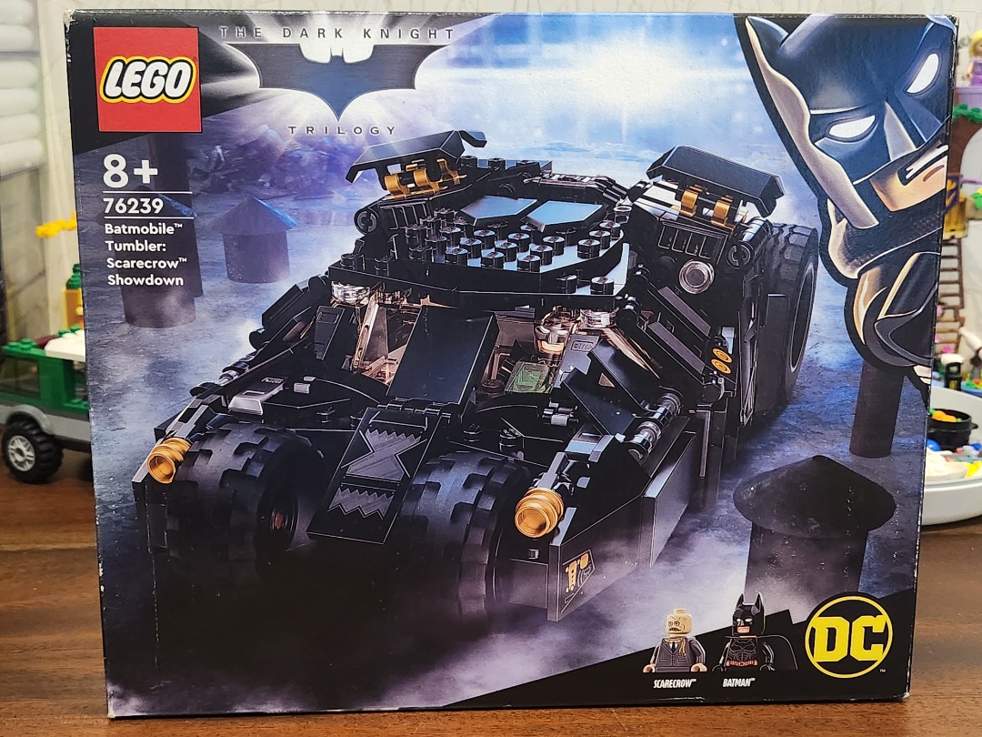 LEGO DC 76239 Batman Batmobile Tumbler: Scarecrow Showdown, Hobbies ...
