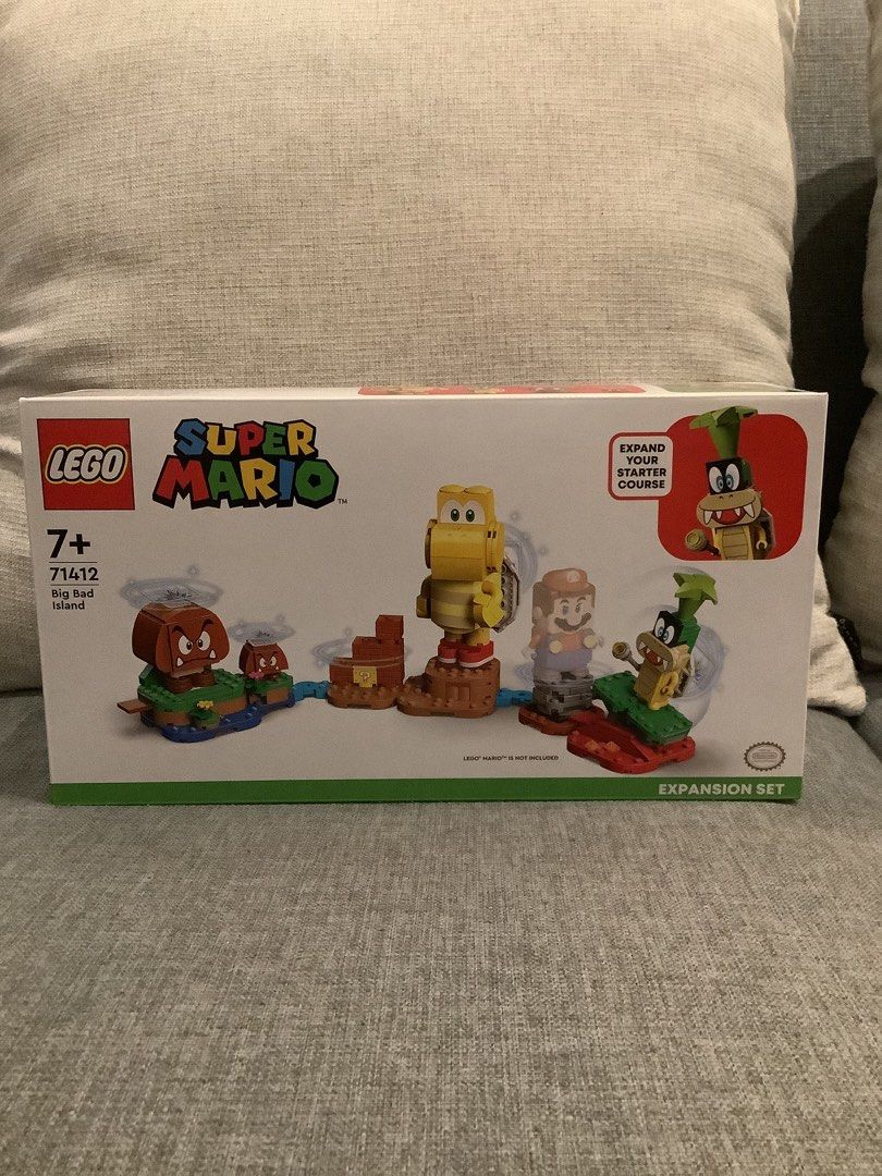 Lego Mario 71412 super mario big bad island expansion, Hobbies & Toys ...