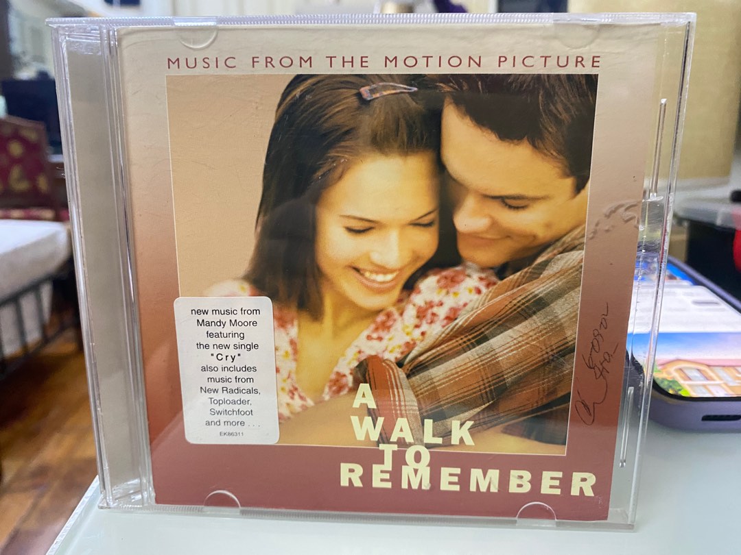 Mandy Moore - A Walk To Remember - Original Soundtrack Music Album CD ...