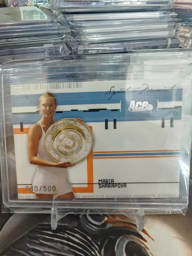 maria sharapova 2005 ACE SM-6 240/300, Hobbies & Toys, Collectibles & Memorabilia, Fan ...