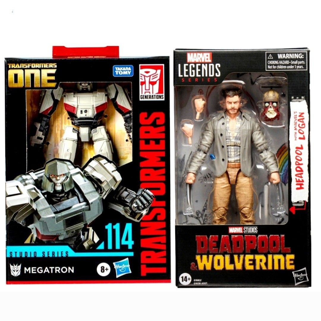 Marvel Legends X-Men Deadpool & Wolverine Movie Headpool With Logan ...