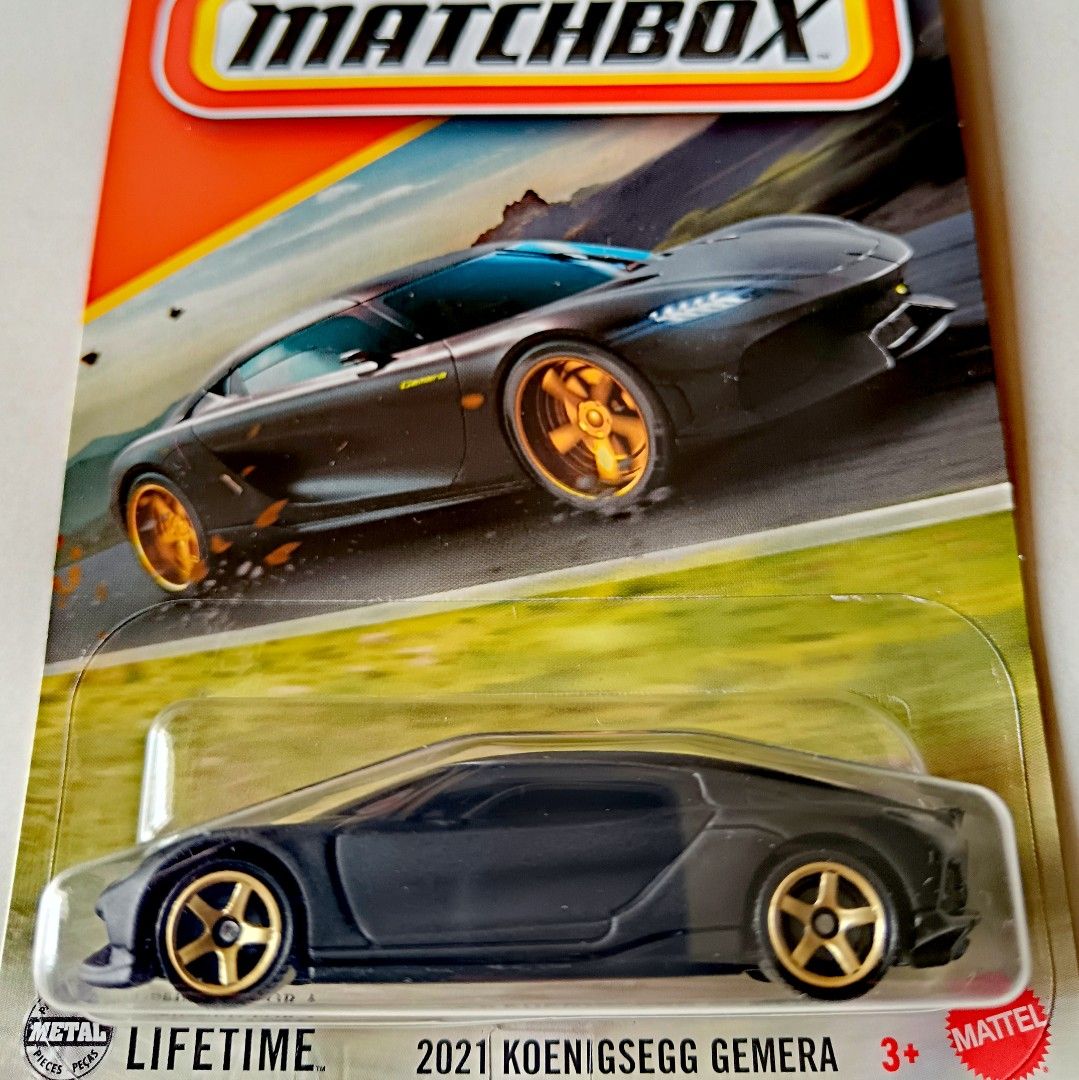 MATCHBOX 2025 NEW DASH 2021 Koenigsegg Gemero Black, Babies & Kids ...