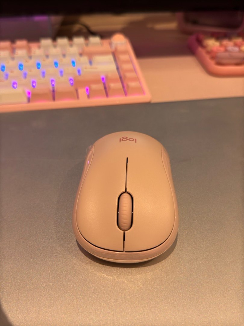 New Logitech M240 Silent Pink Mouse, Computers & Tech, Parts ...