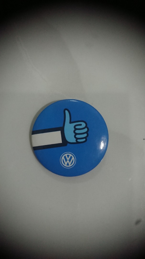 New Volkswagen Metal Pin Badge, Hobbies & Toys, Collectibles ...