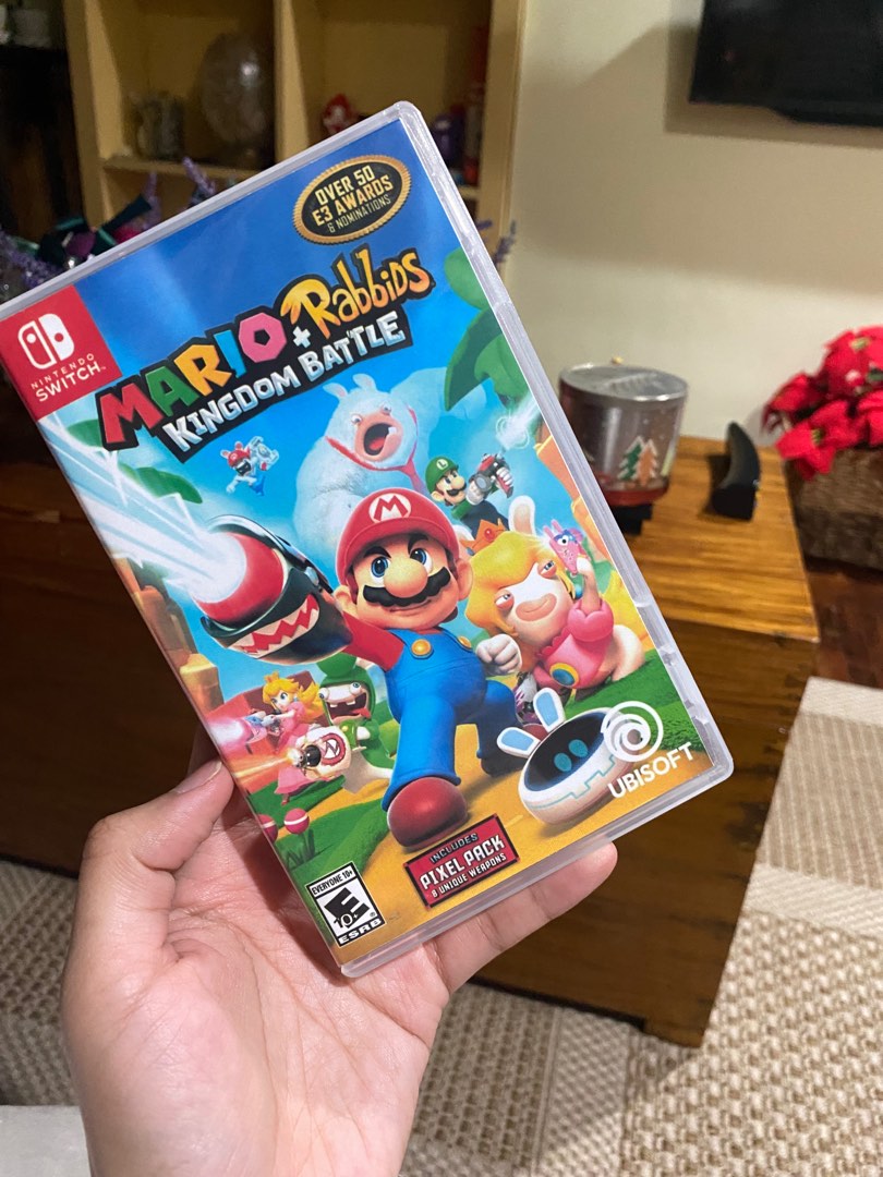 Nintendo Switch game ( Mario + Rabbids Kingdom Battle), Video Gaming ...