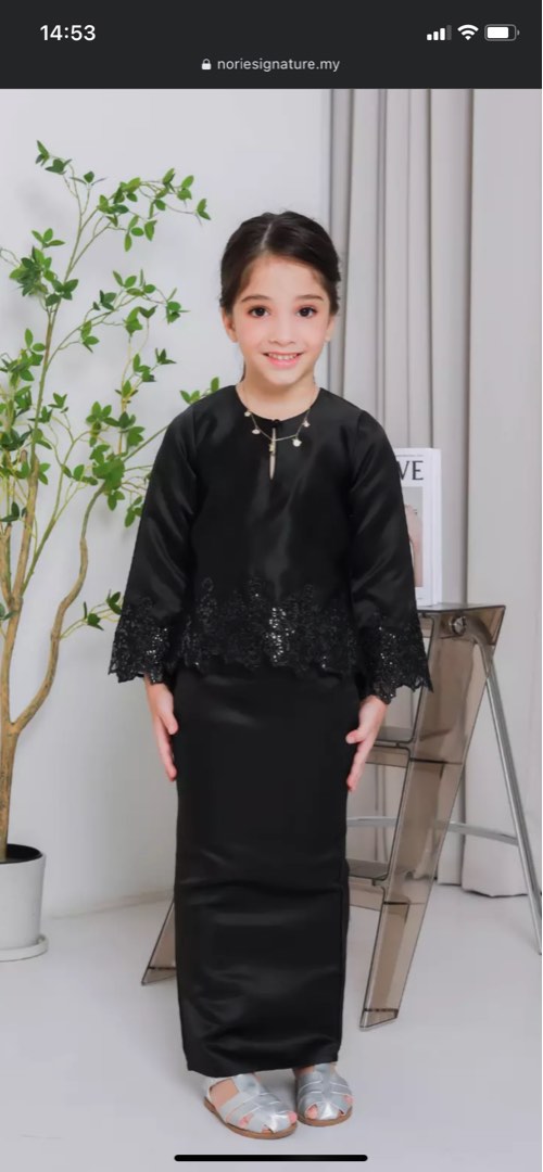 Norie Signature Kurung Kids, Babies & Kids, Babies & Kids Fashion on ...