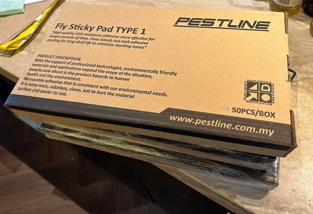 Pestline Fly Sticky Pad Type 1, Furniture & Home Living, Cleaning ...