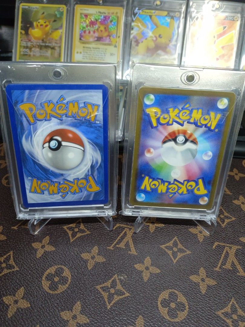 Pikachu Combo with Magnetic Case 057/191 & 033/106 Surging Sparks ...