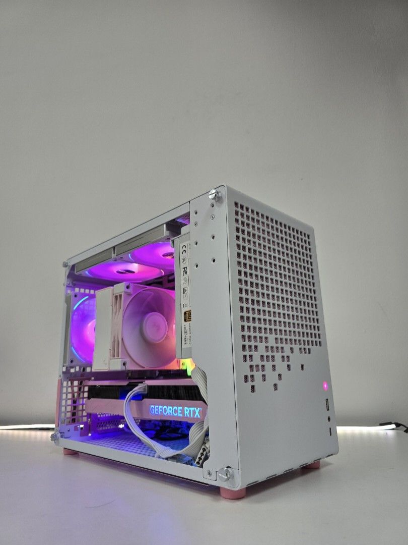 *PINK BUILD* RYZEN 5 7500F + RTX 4070 Custom Gaming PC - Pair your ...