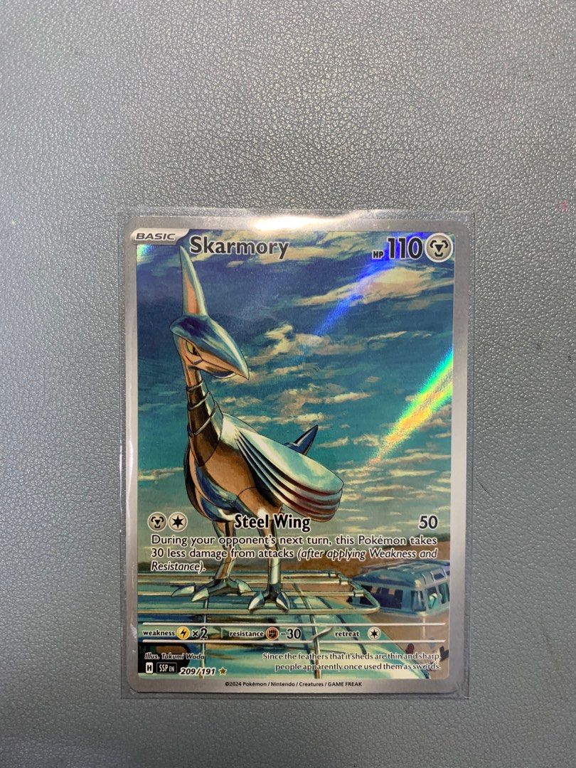 pokemon tcg card skarmory full art 209/191, Hobbies & Toys, Collectibles & Memorabilia, K-Wave ...