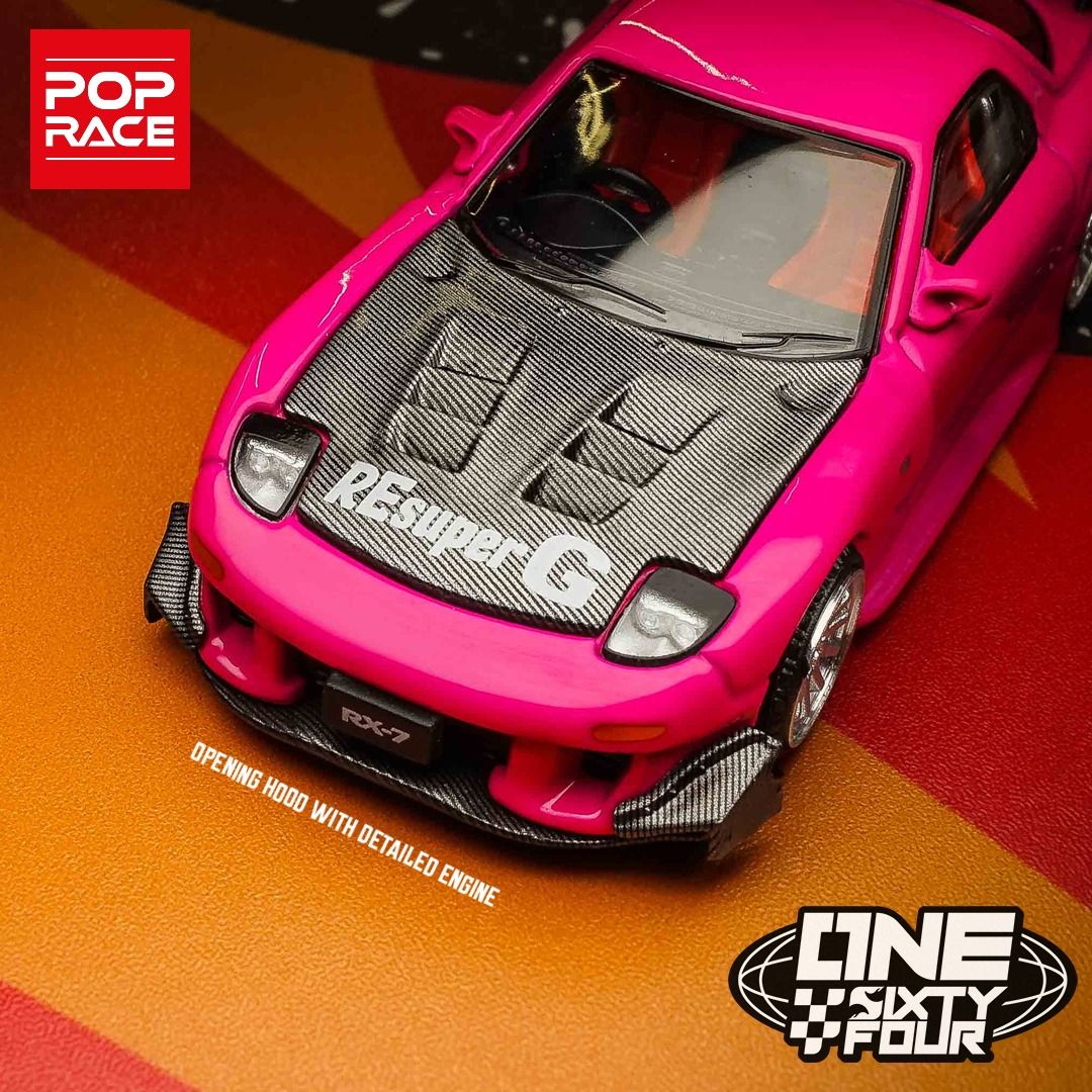POP RACE MAZDA RX7 WIDEBODY IDE 2024 EXCLUSIVE, Hobbies & Toys, Toys ...